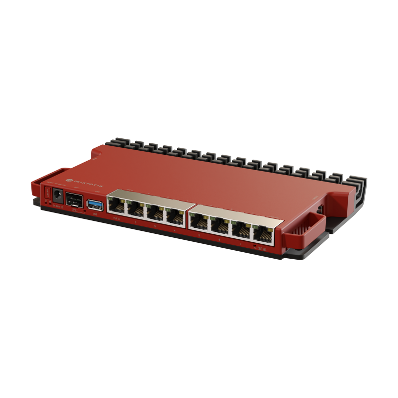 L009UiGS-RM: High-Speed Rackmount Router with PoE and 2.5G SFP